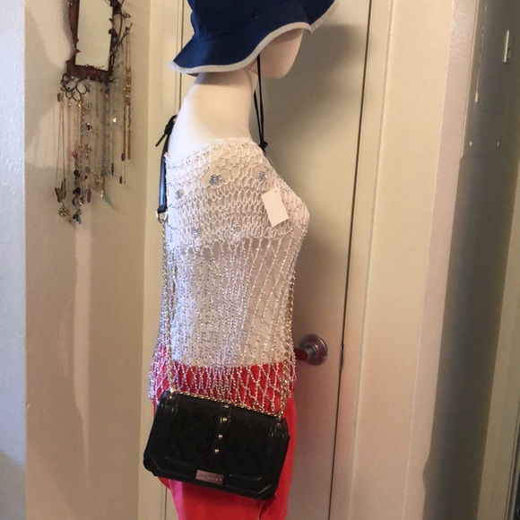 bebe | Bags | Bebe Olive Green Crossbody Bag With Gold Chain Strap ...